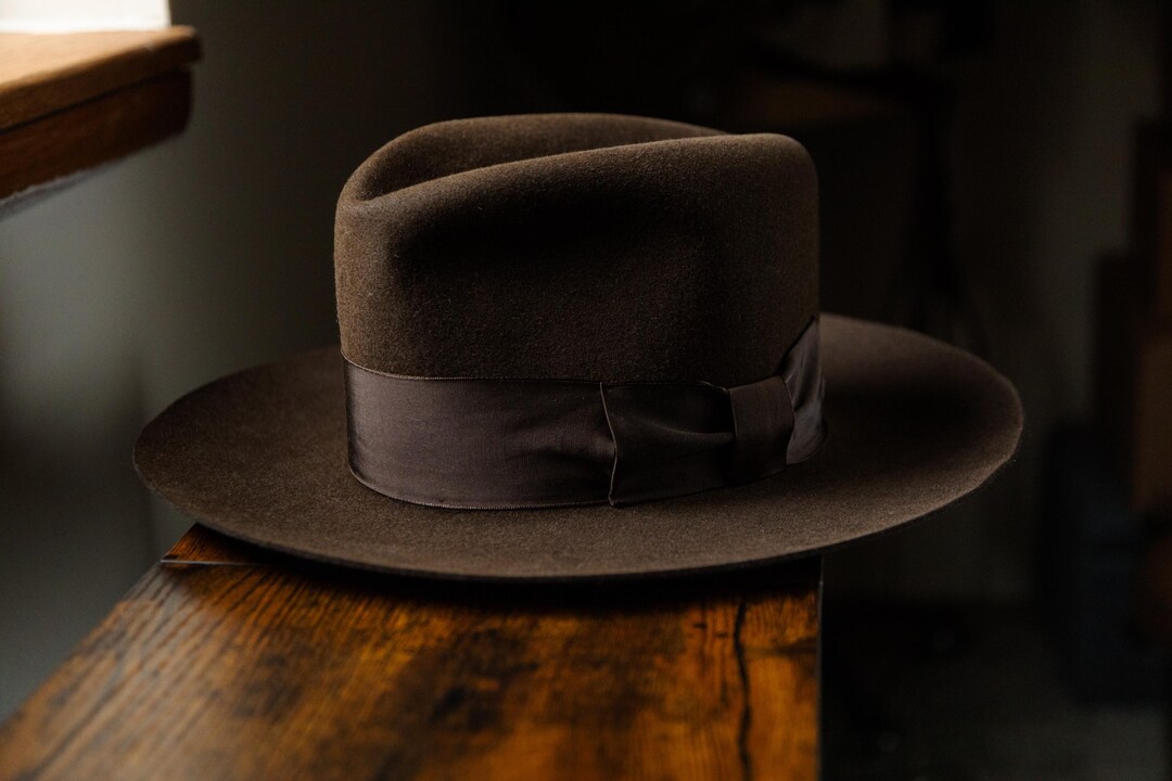 Custom Fourth Doctor’s Style Fedora (deep Sable Color) - Etsy