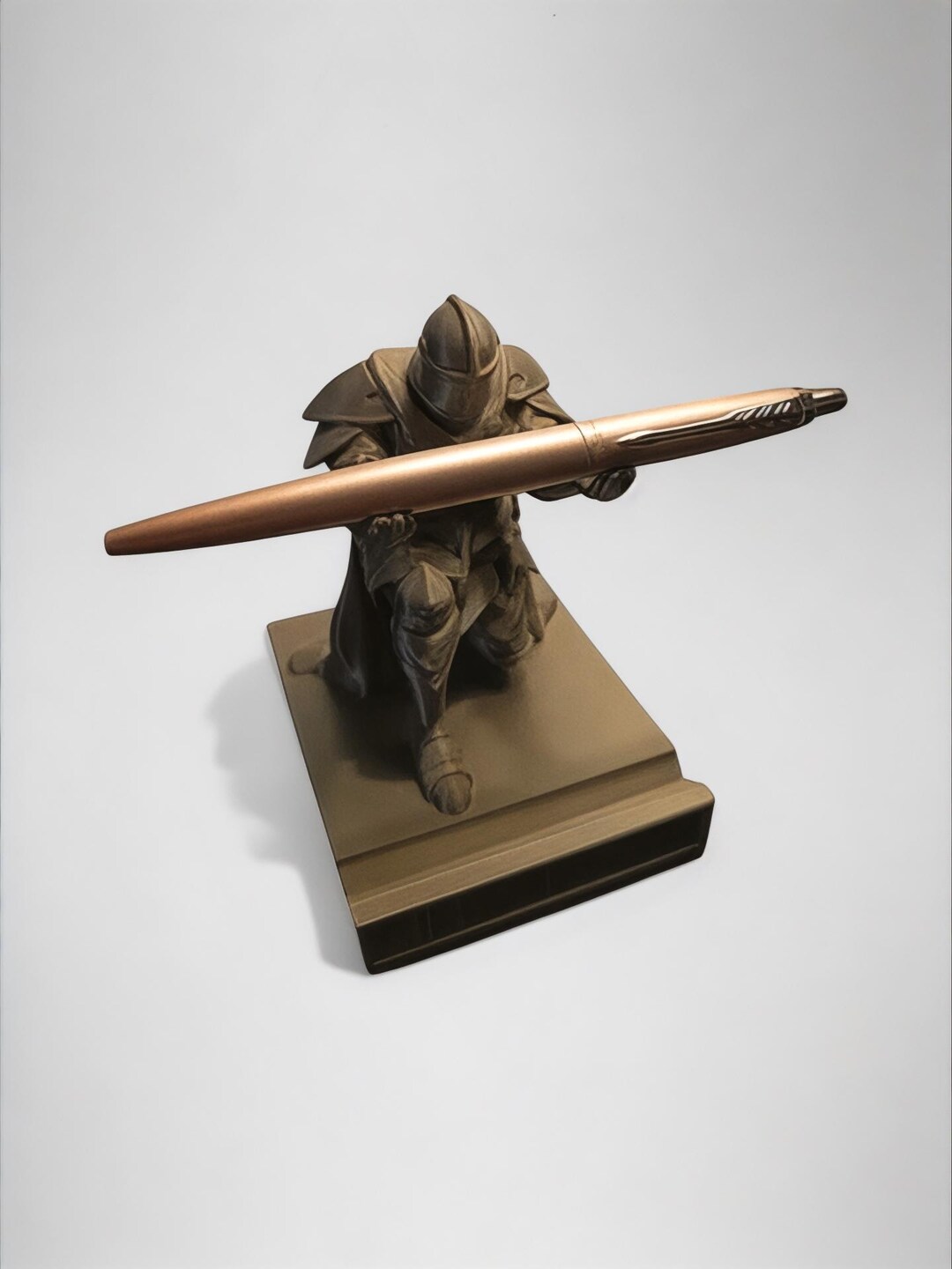 Knight of the Quill Medieval Knight Pen Holder - Etsy