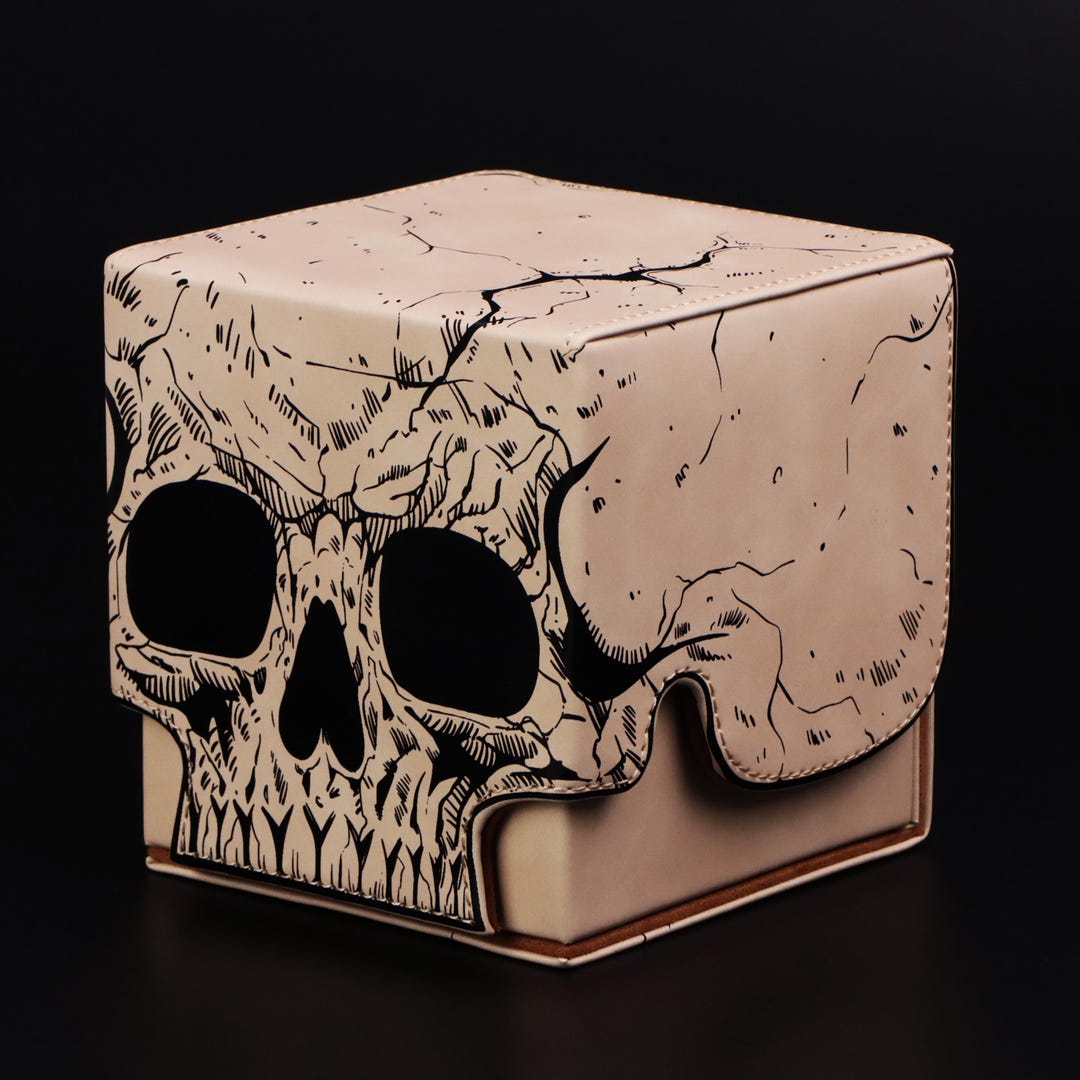 Skull Deck Box - Etsy
