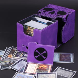 Skull Deck Box - Etsy