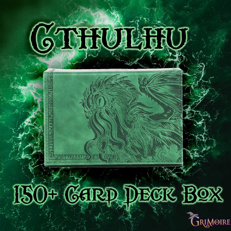 Cthulhu Deck Box - Etsy