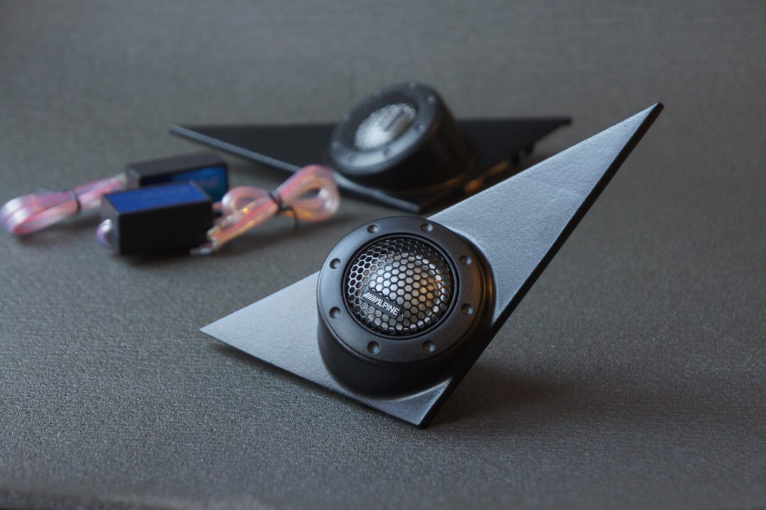 BMW E30 Mirror Triangle Tweeter Covers (with Speakers) | Sail Panel ...