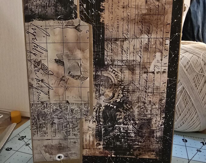 File Folder Journal ( Junk, Writing ) - Etsy