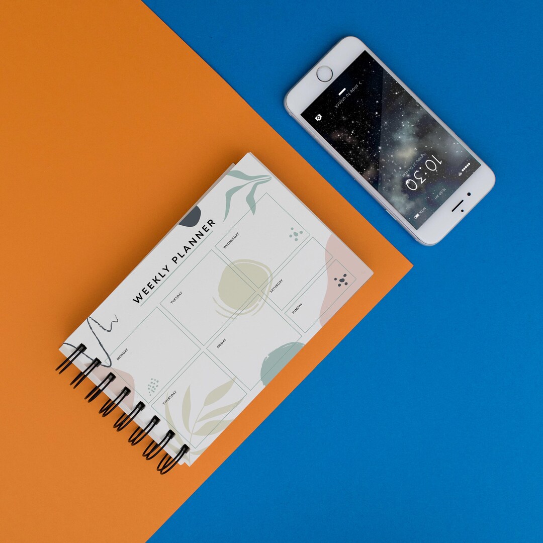 2025 Weekly Planner – Single-page Landscape Layout, Printable ...