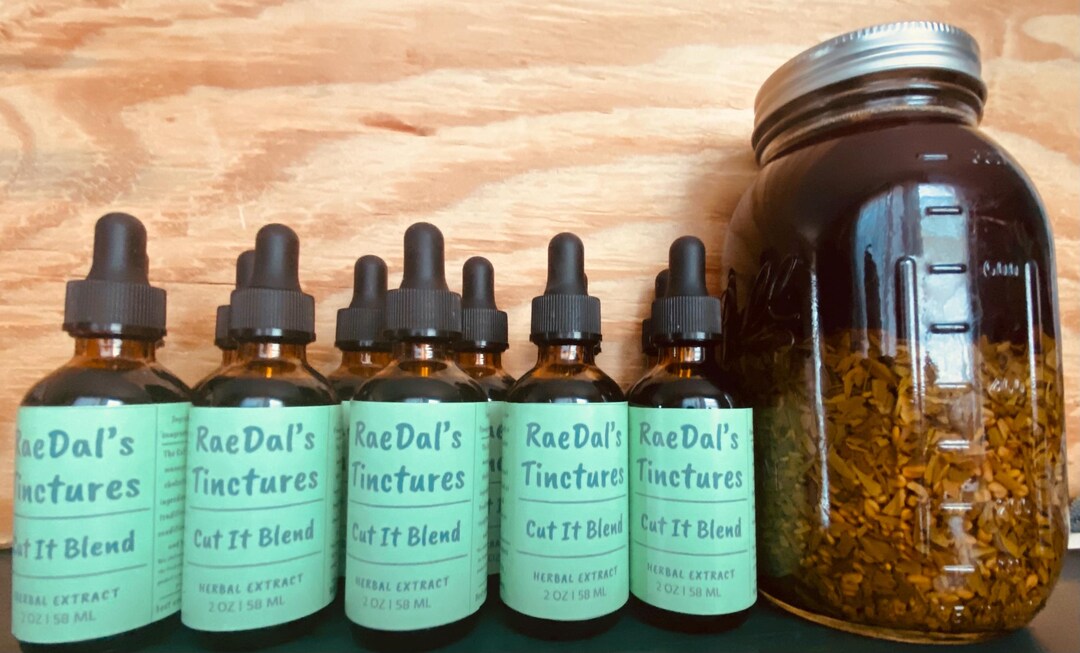 Cut It Blend- Organic Fenugreek and Olive Leaf Tincture: All Natural ...