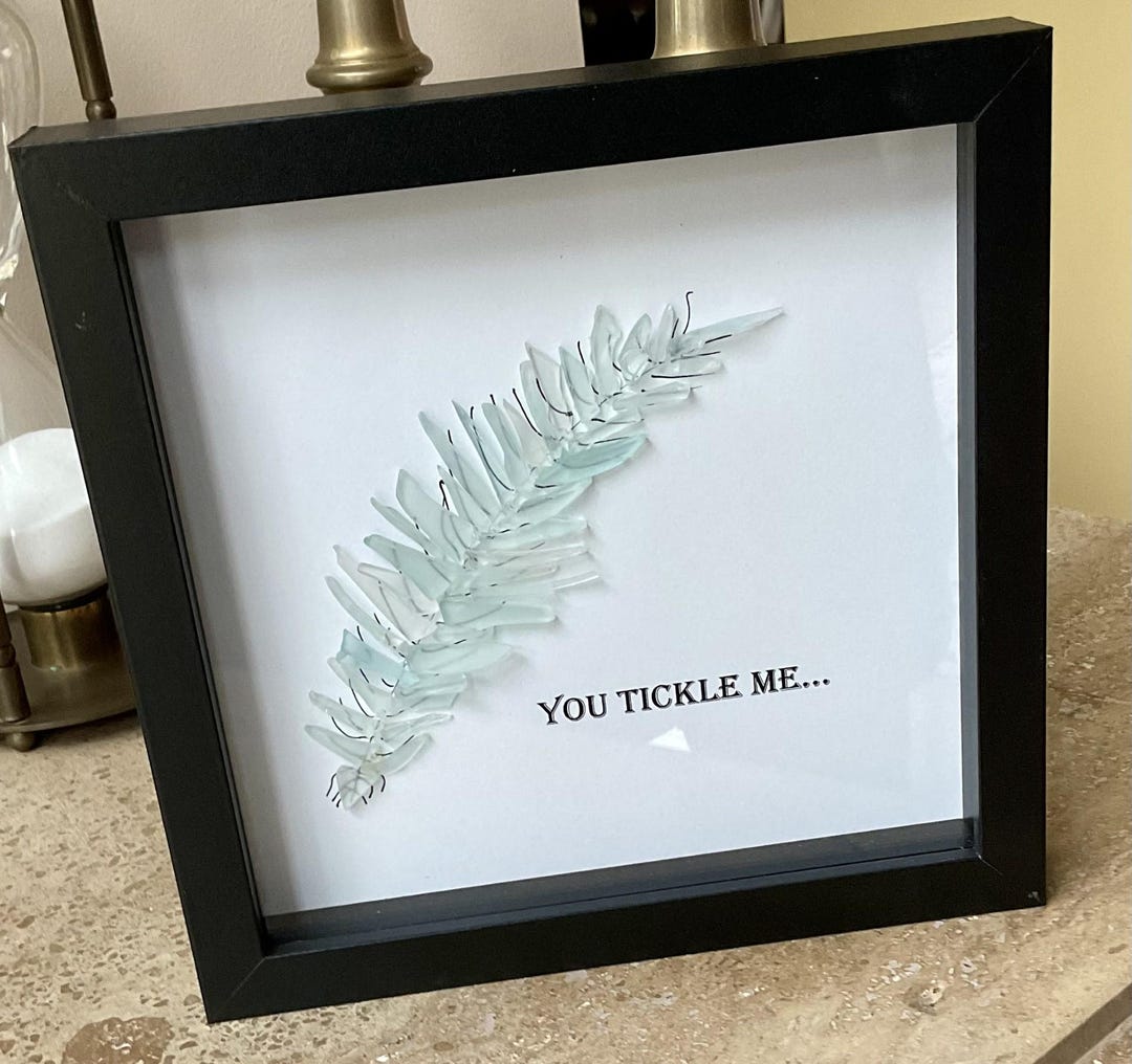 Shadow Box, Sea Shell, Sea Glass Feather Family Gift Pebble Art ...