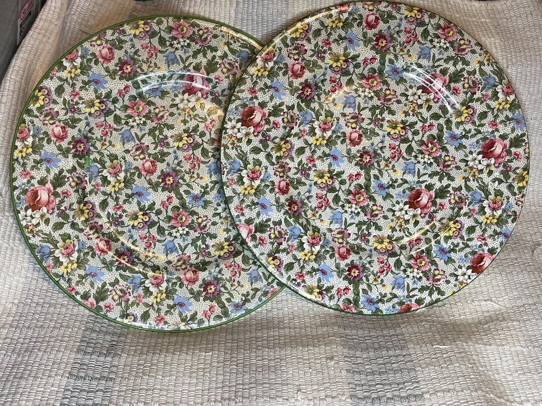Set of 2 Somo Pottery Solian Ware Plates - Etsy