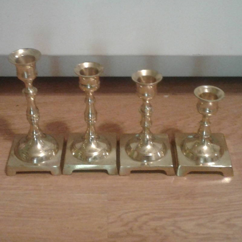 Brass Candle Holder Bottom - Etsy