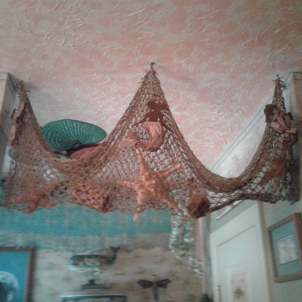 Fish Net Decor - Etsy