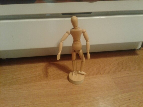 8 1/2 Bendable Poseable Wood Artist Model Doll / - Etsy