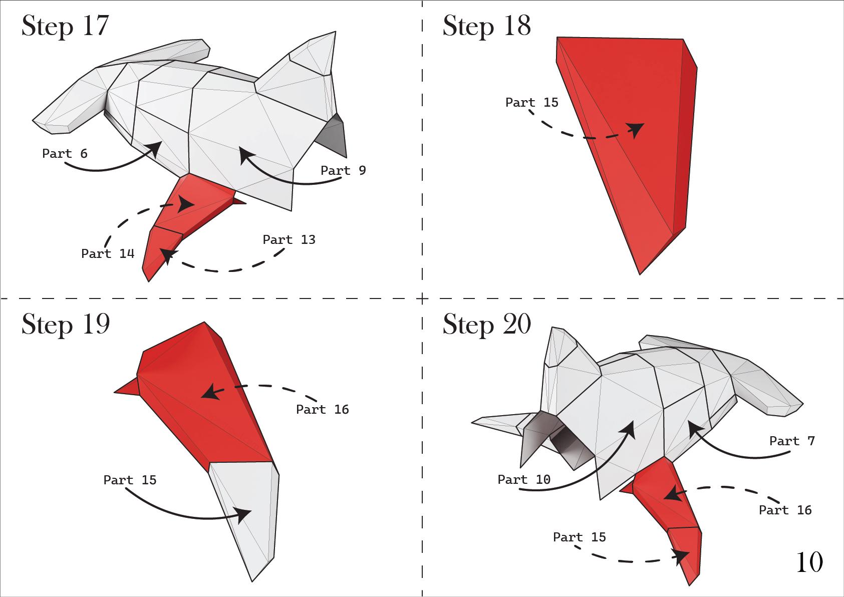 DIY Papercraft Fun and Gift Hammerhead Shark Model Printable 3D ...