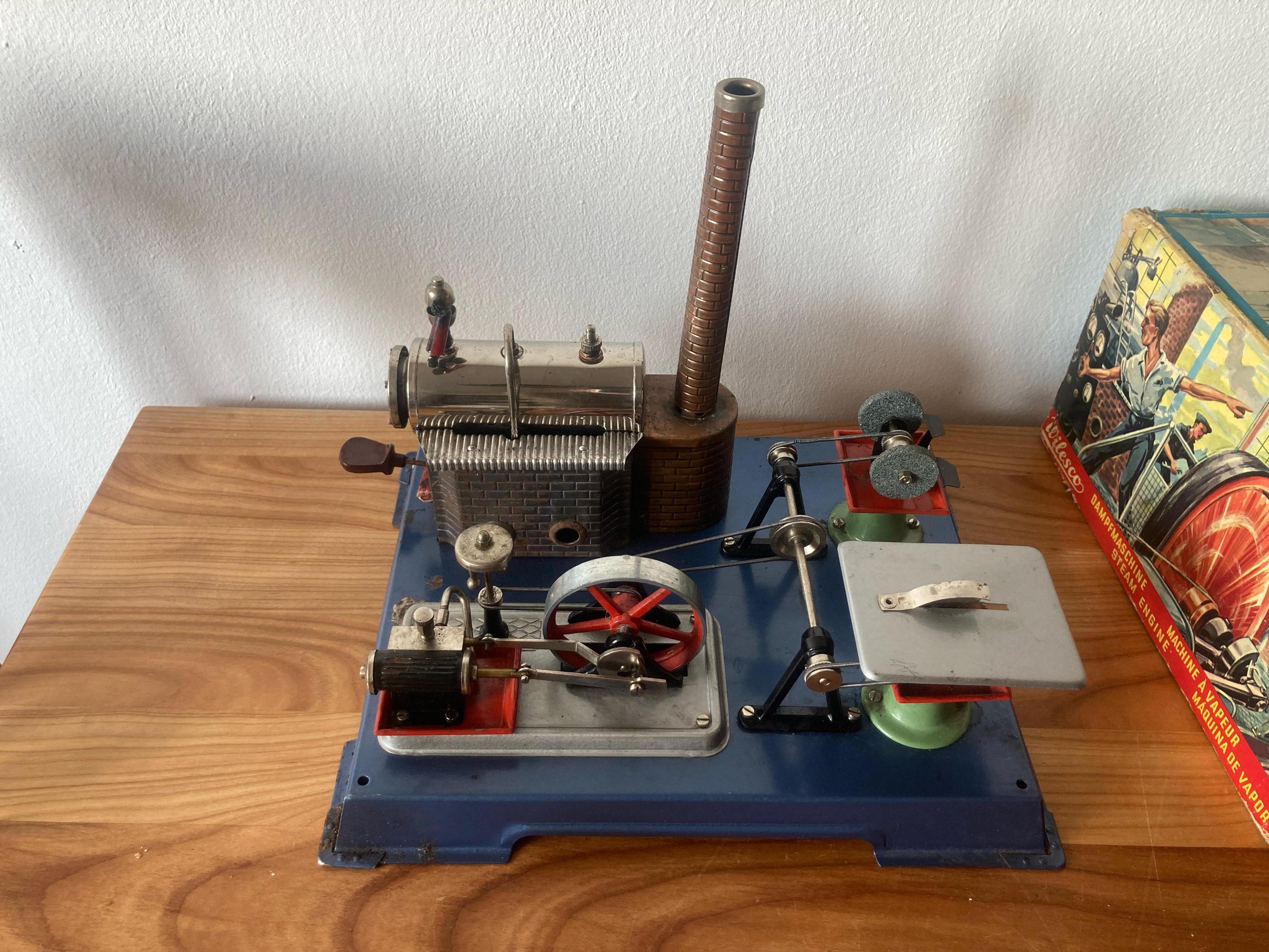 Wilesco D101 Miniature Steam Engine – Vintage Working Model - Germany ...
