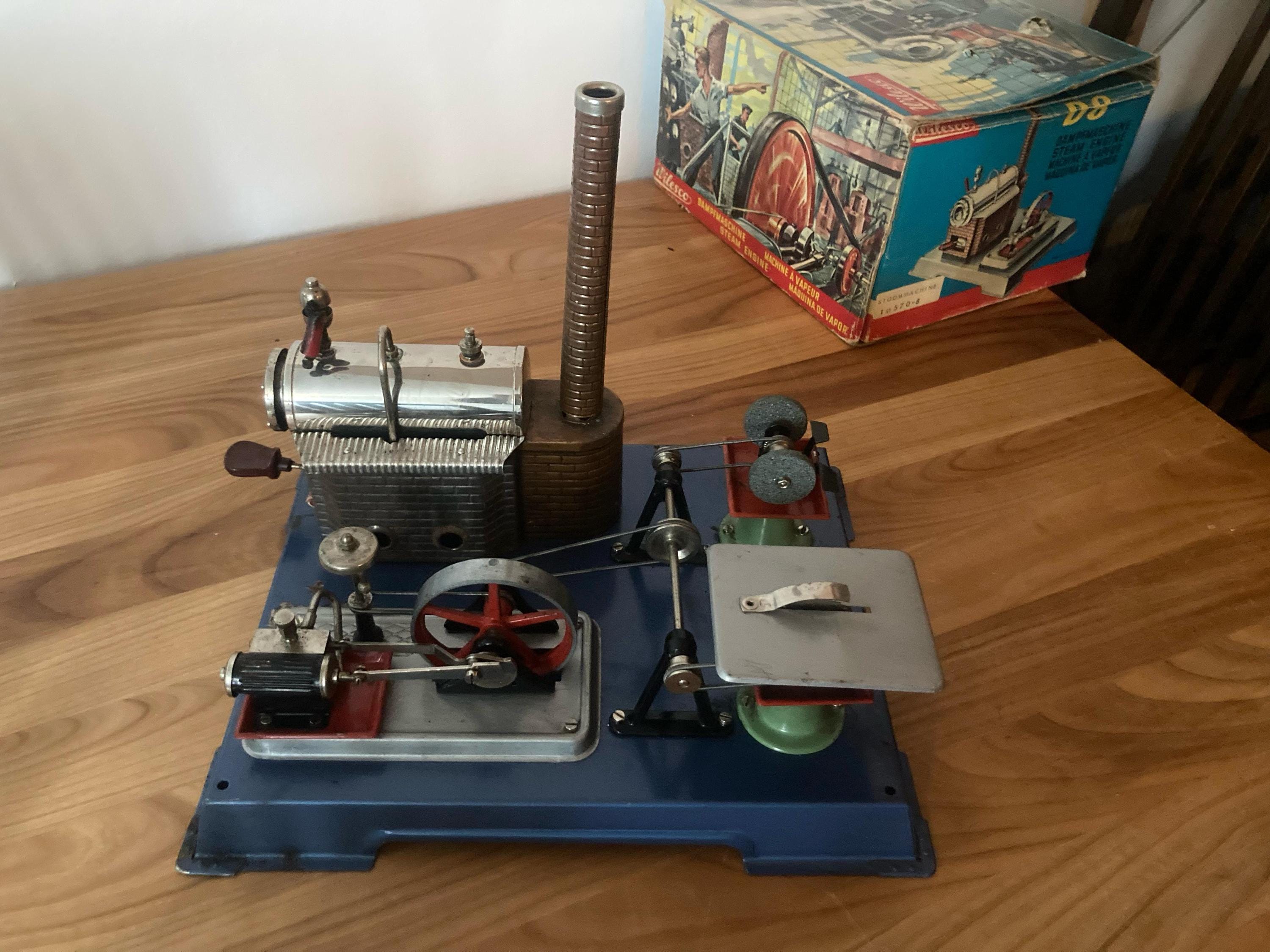 Wilesco D101 Miniature Steam Engine – Vintage Working Model - Germany ...