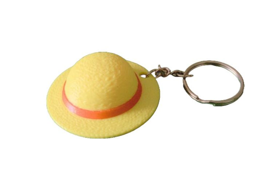 Luffy Hat Keychain From One Piece - Etsy