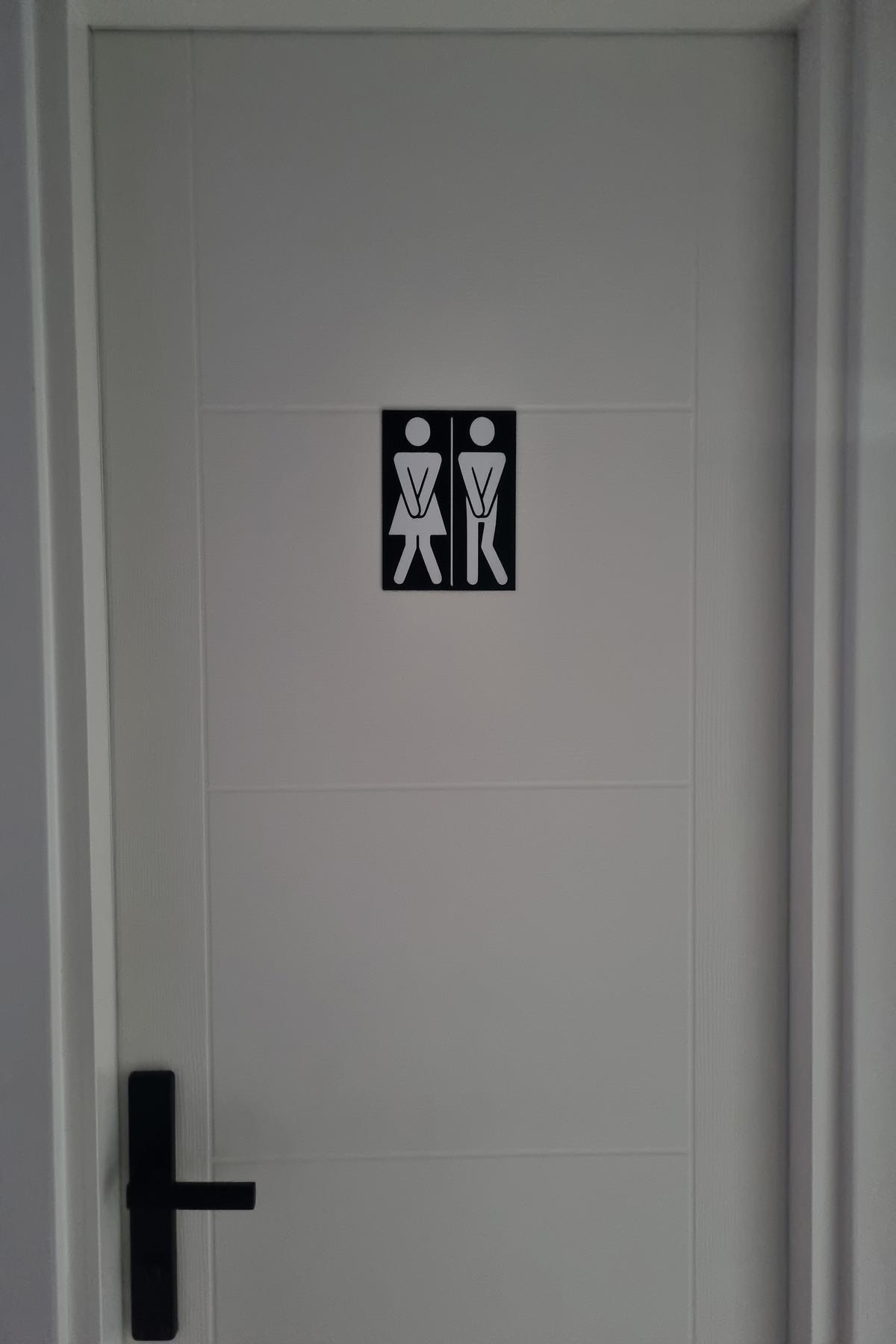 Decorative Toilet Sign - Etsy