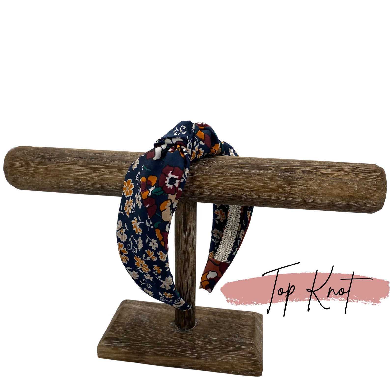 Navy & Rust Fall Headbands Skinny Headband Thin Headband - Etsy