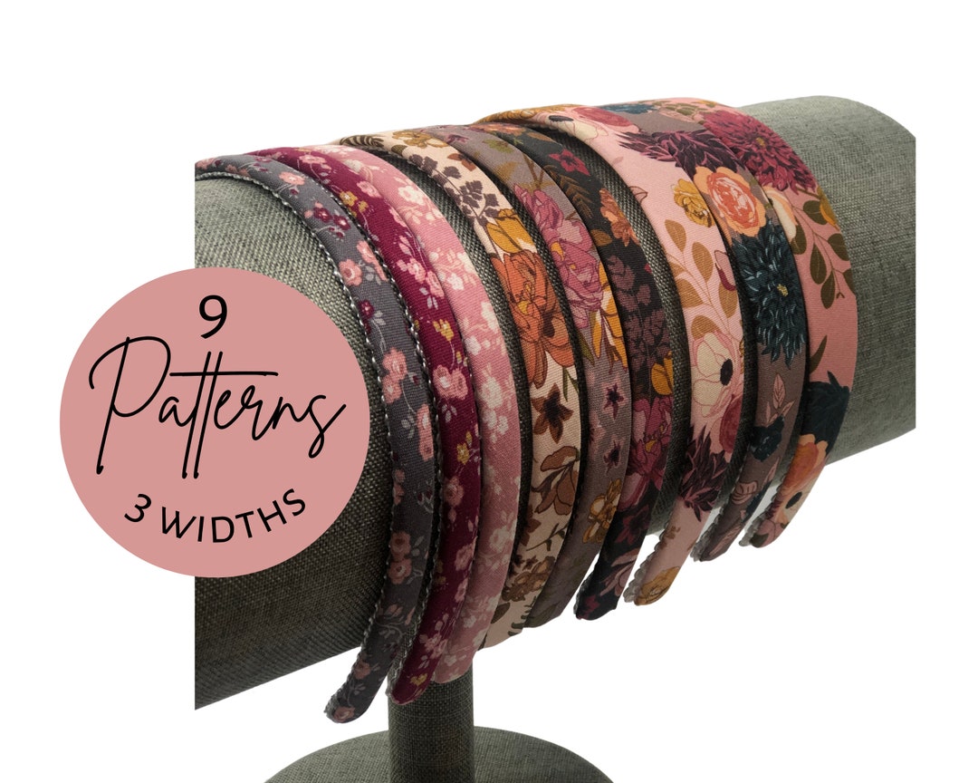 Floral Headbands | Hair Bands: Women or Girls - Etsy