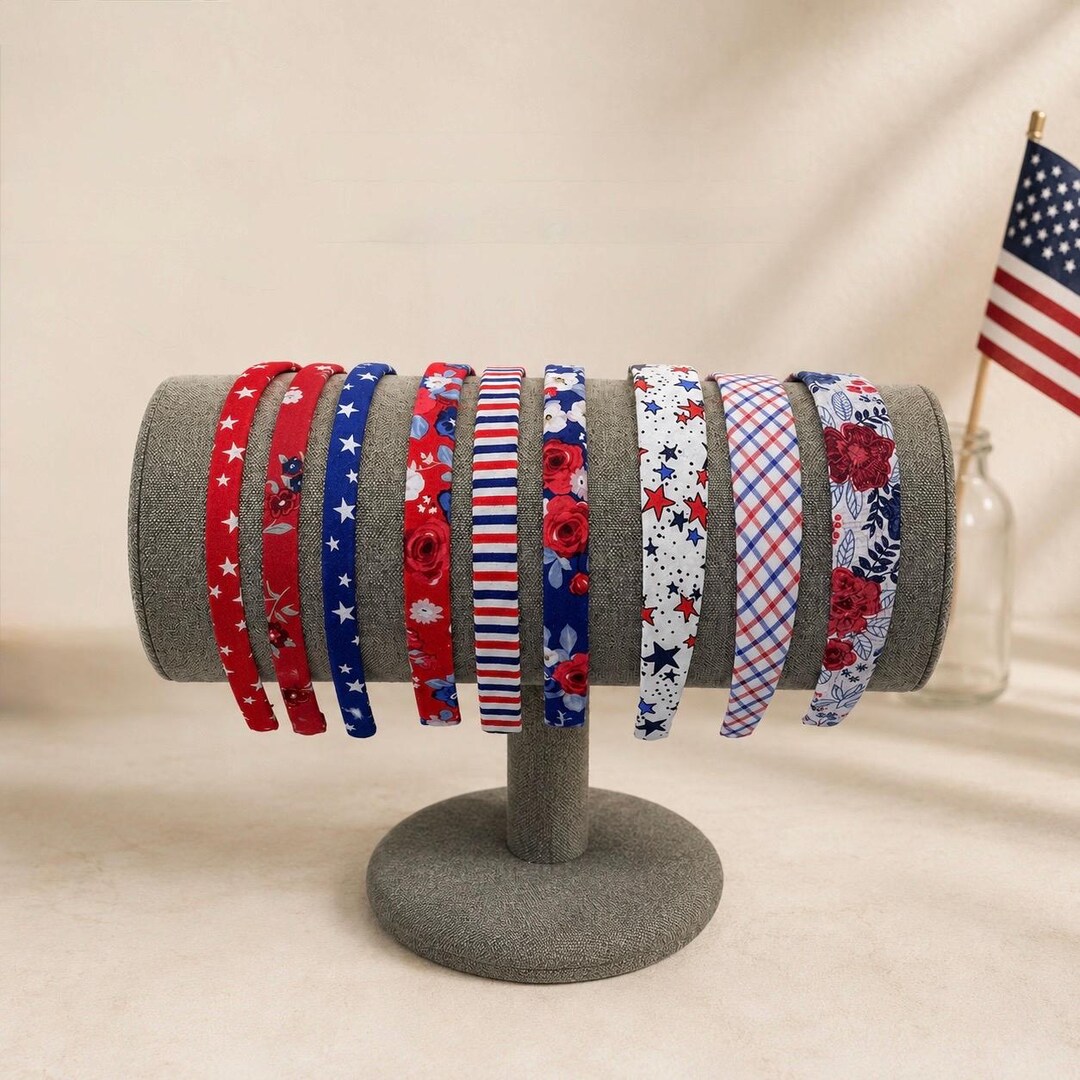 Americana Patriotic Headbands | USA, America | Red, White & Blue ...