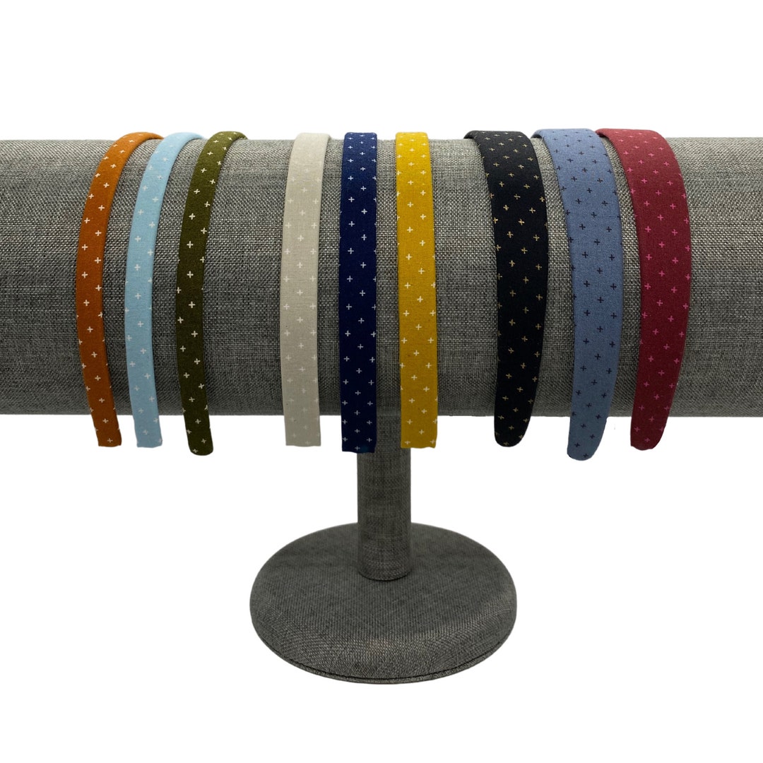 Boho Headbands | Preppy Hair Bands | 9 Color Choices in Skinny, Thin or ...