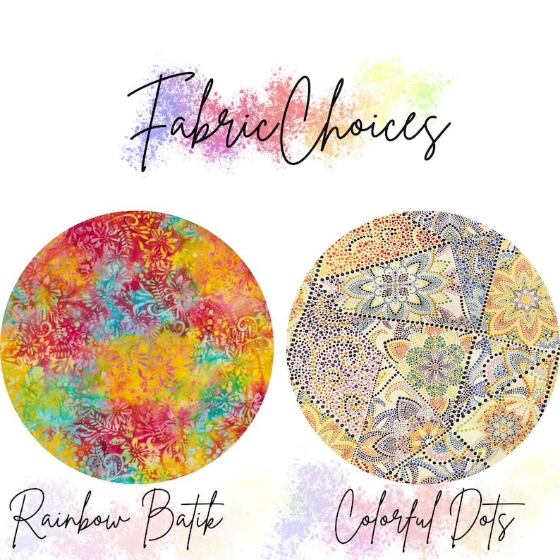 Colorful Boho Headbands | Rainbow Batik & Mandala Hair Bands, Top Knots ...