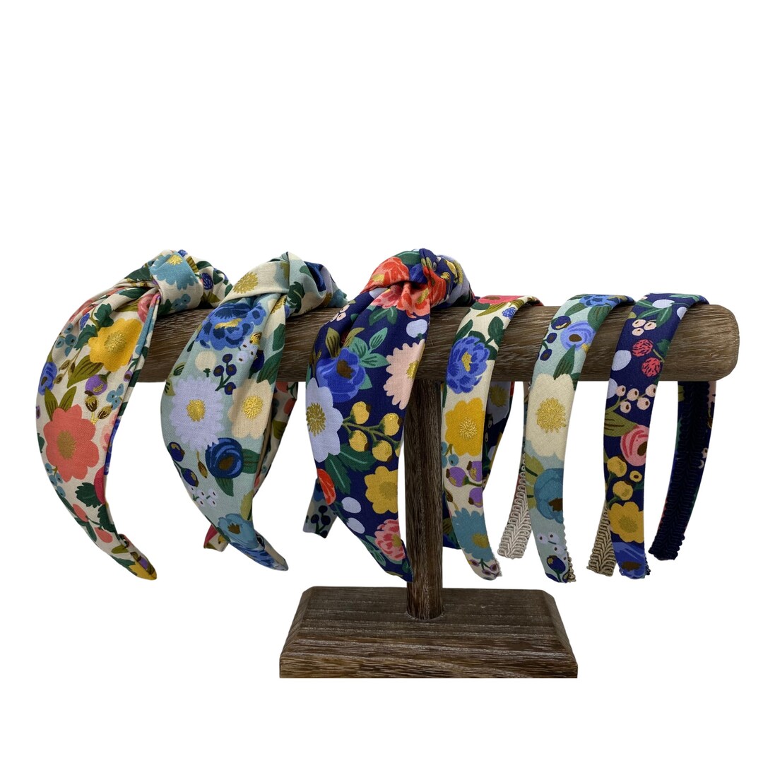 Top Knot Headband or 1 Inch Headband Made From Rifle Paper Co. Fabrics ...