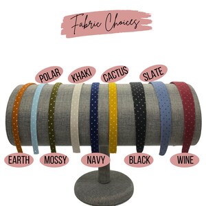 Minimalist Headbands | Preppy Hair Bands | 9 Color Choices in Skinny ...