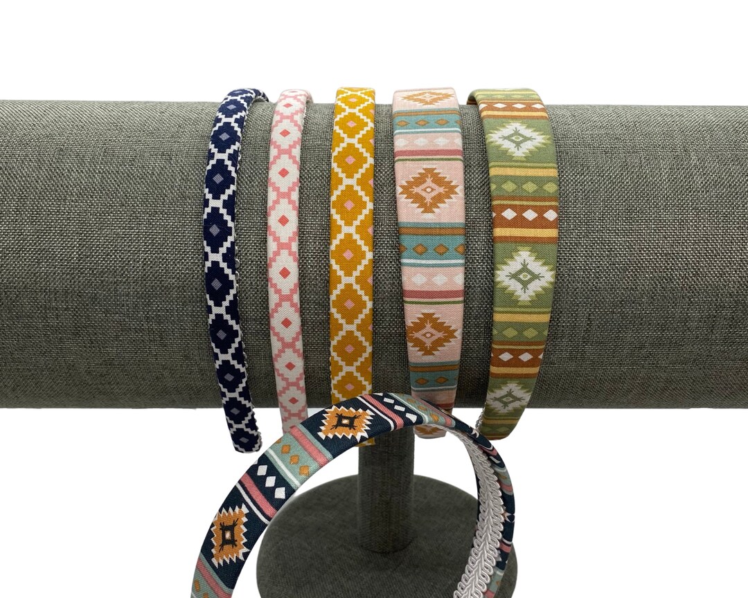 Aztec Headbands | Boho Hair Bands: Women or Girls - Etsy