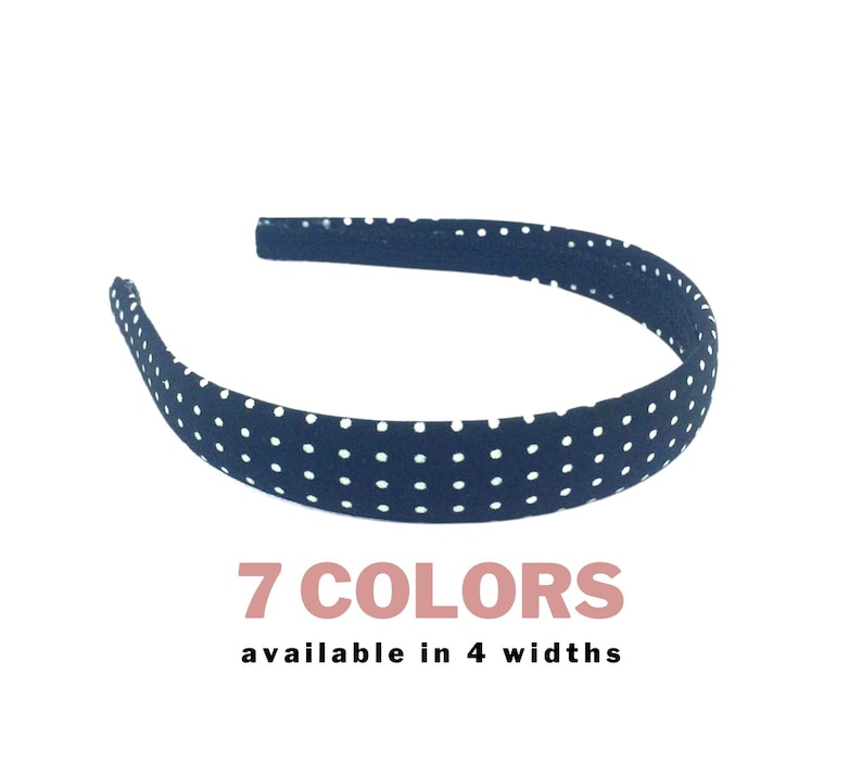 Preppy Polka Dot Head Band for Girls and Adults Choose Your - Etsy