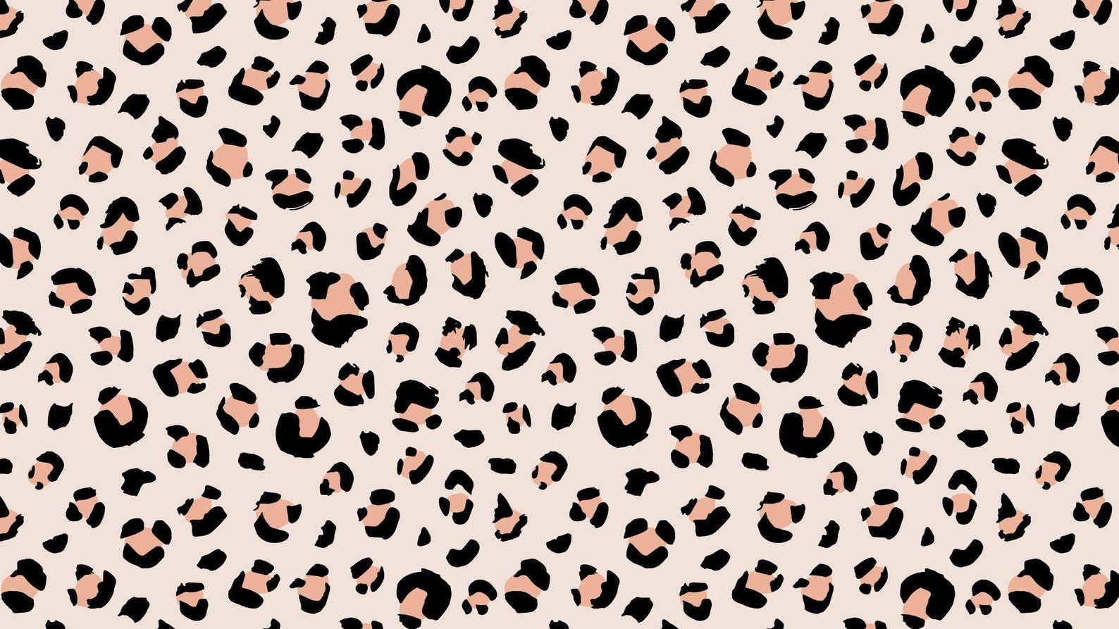 Wild Leopard Print Pattern Background - Digital Download for Laptop ...