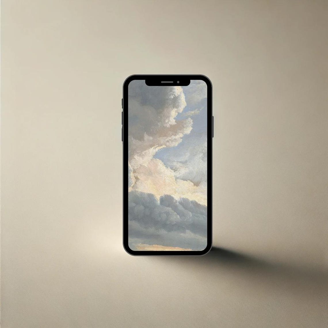 Aesthetic Cloud Phone Background - Digital Download for iPhone or ...