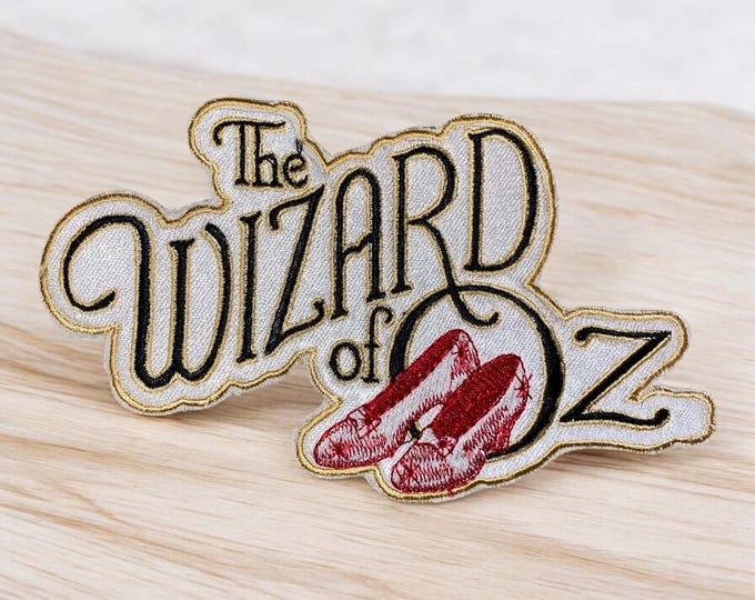 Wizard of Oz Iron on Patch 7x4in - Etsy