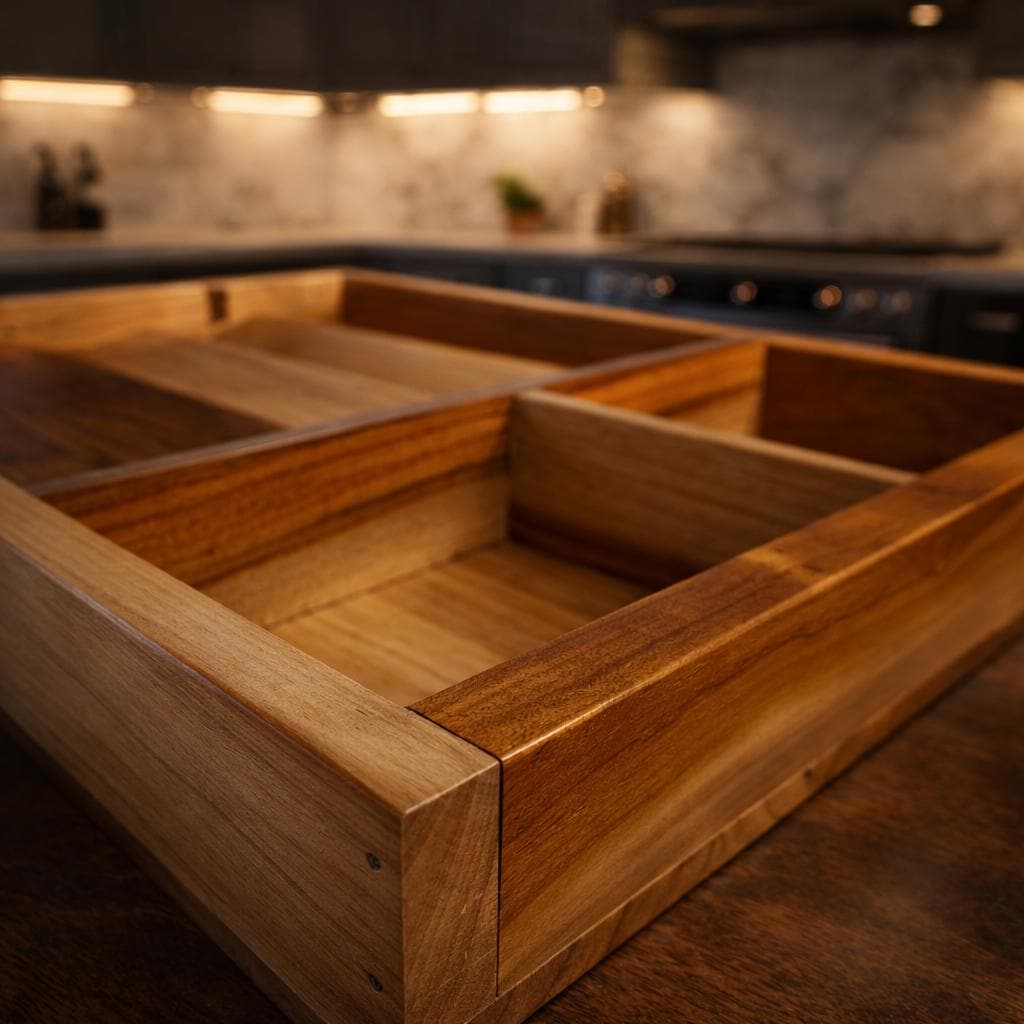 Custom Maple Spice Drawer Organizer – Solid Wood Kitchen Insert - Etsy