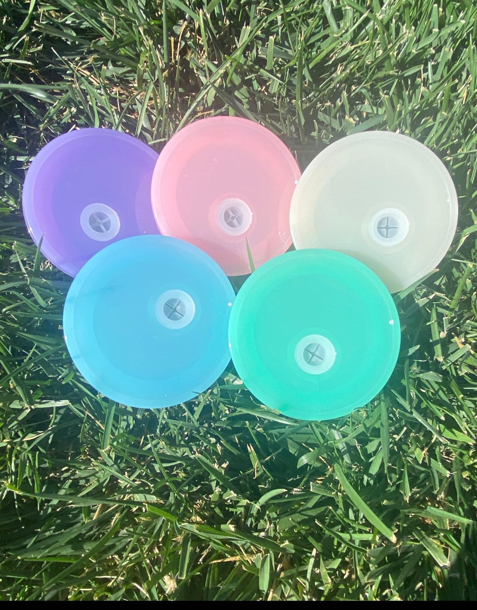 Color Plastic Lid for 16oz or 20oz Glass or Plastic Libbey Cups ...