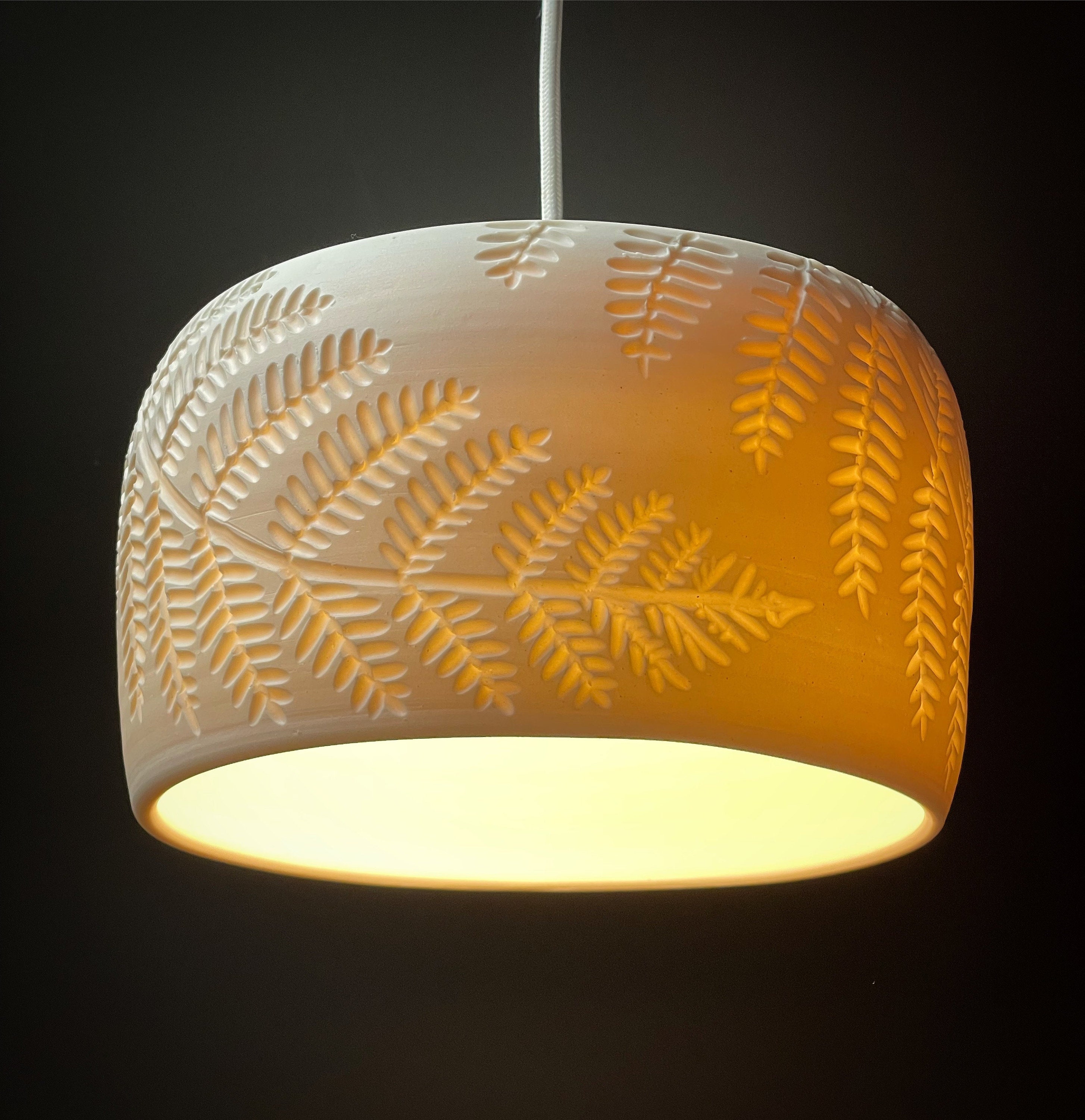 Fern Pendant Lamp - Etsy