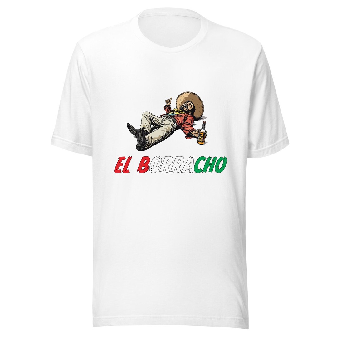 El Borracho T-shirt Lotería-inspired Unisex T-shirt - Etsy