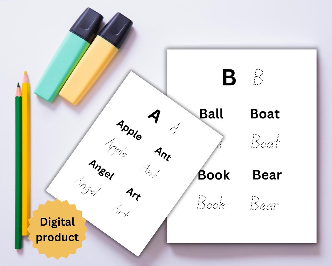 Tracing Words for Kids | Handwriting Practice Sheets | Tracing Letters ...