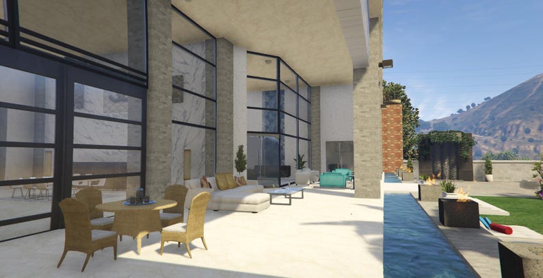 Mafia Mansion V2 MLO | Fivem Optimized Luxury RP Interior | Criminal ...