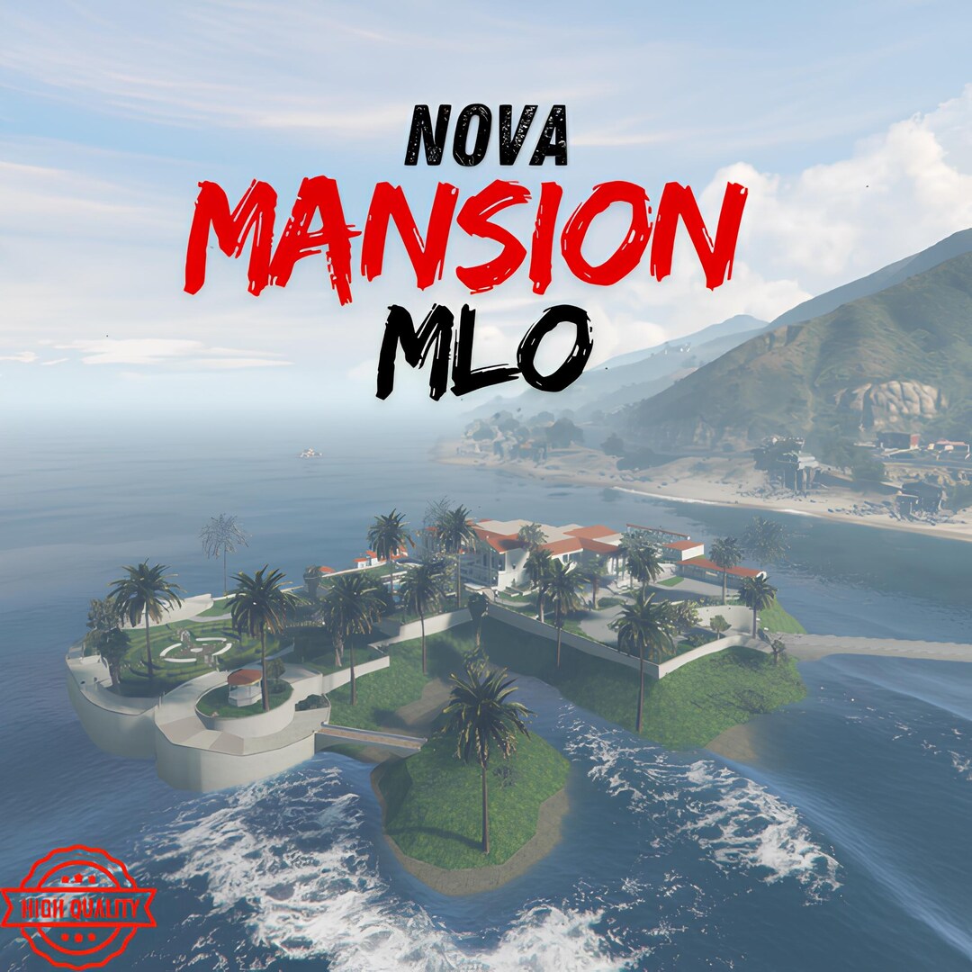 Nova Scarface Mansion MLO | Fivem Luxury RP Villa | Optimized Mafia ...