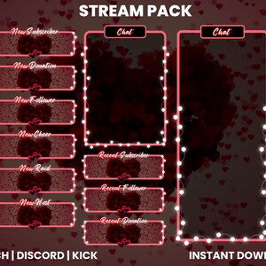 Valentines Twitch Stream Pack| Love | Cupid |stream Pack | Animated ...