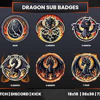 Sub Badges - Etsy