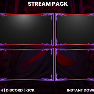 Animated Twitch Stream Pack | Twitch Screen Overlay | Animated Screens ...