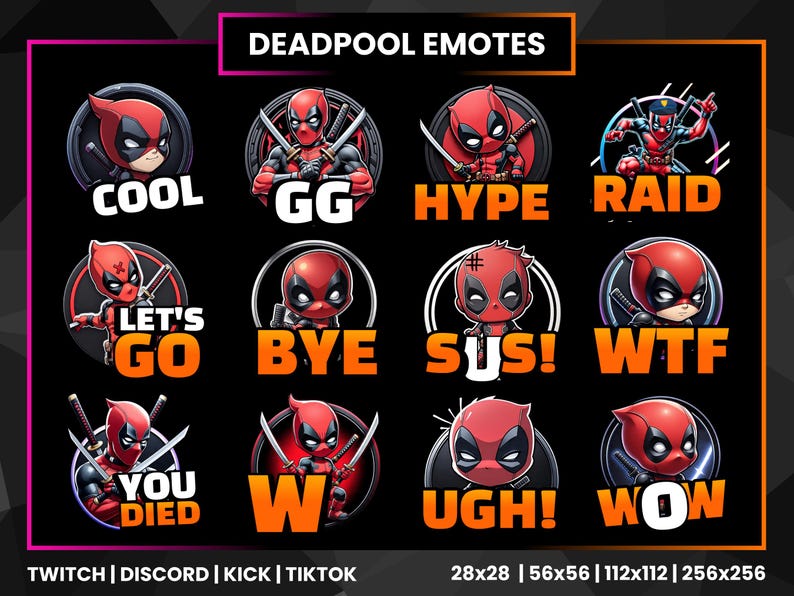 Emotes | Twitch Emotes | Animated Emotes | Accessories | Sub Icons ...