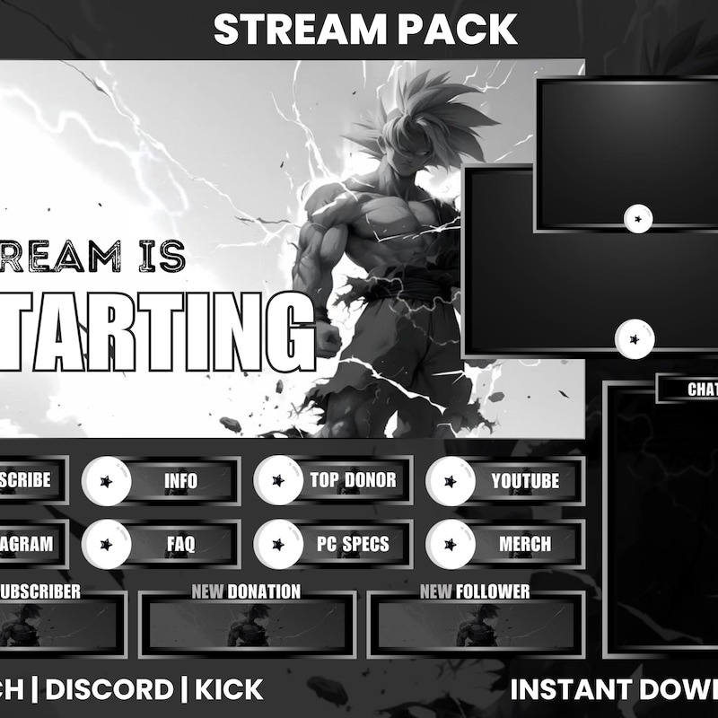 Dragonball Overlay - Etsy