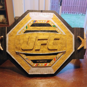 UFC World Championship Legacy Belt - Etsy