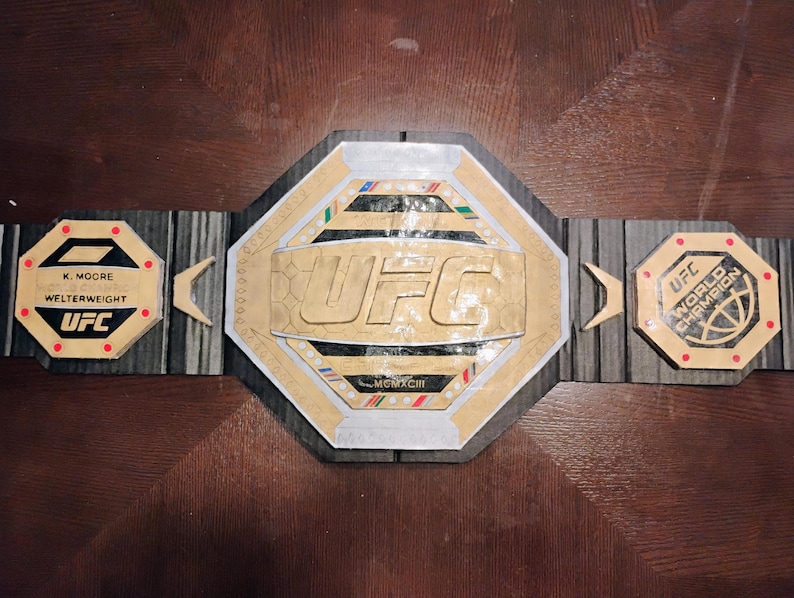 UFC World Championship Legacy Belt - Etsy