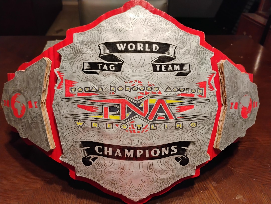 2024 TNA Tag Team Championship Belt - Etsy