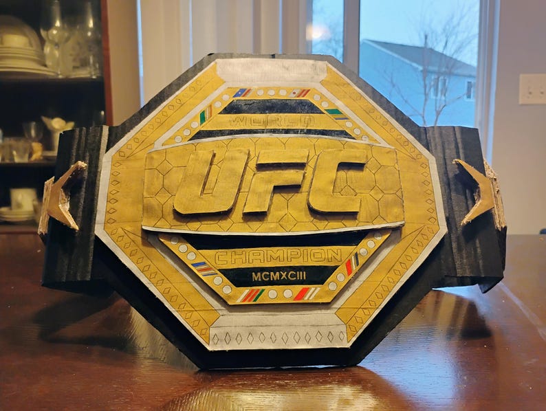 UFC World Championship Legacy Belt - Etsy