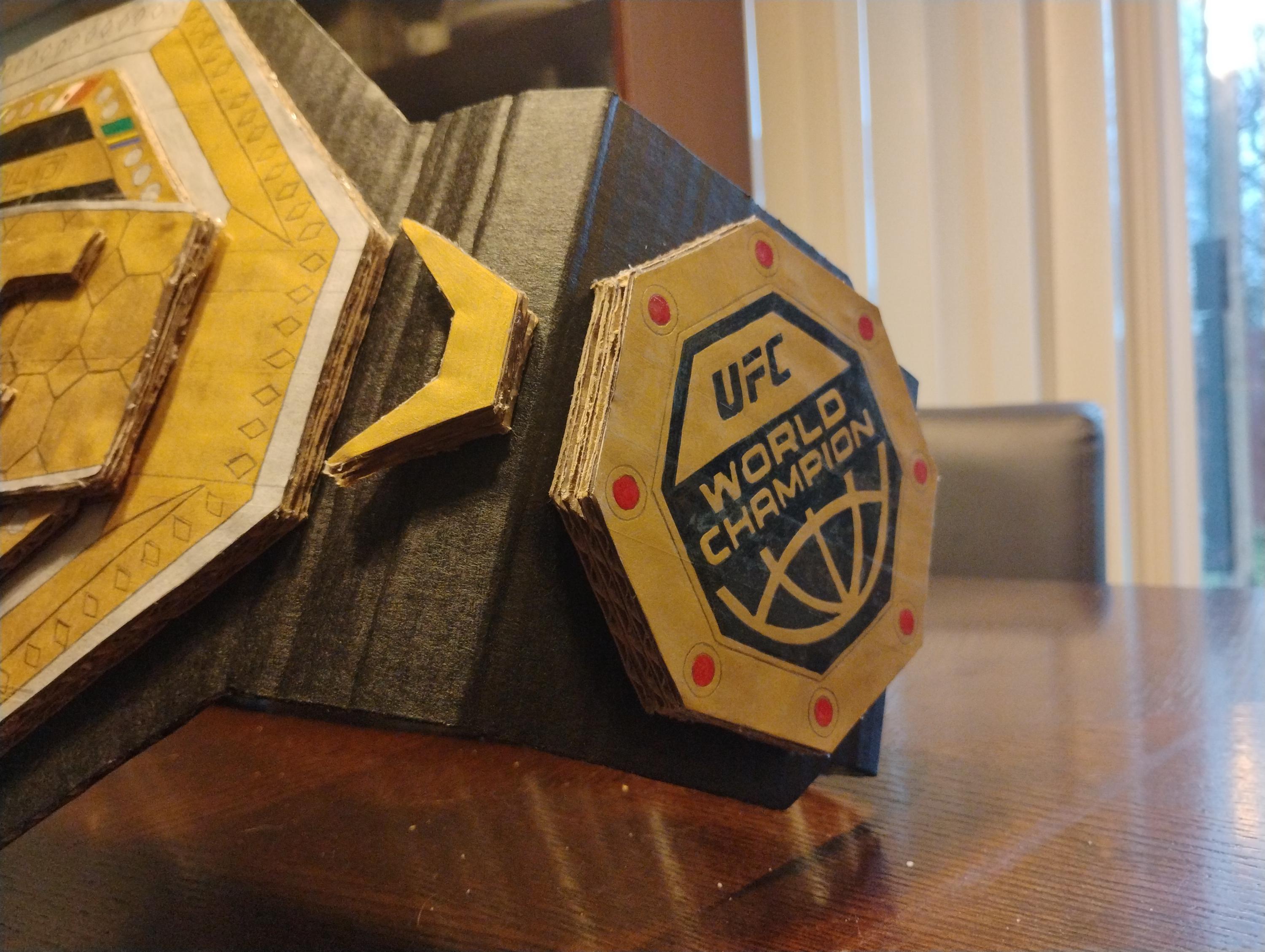 UFC World Championship Legacy Belt - Etsy