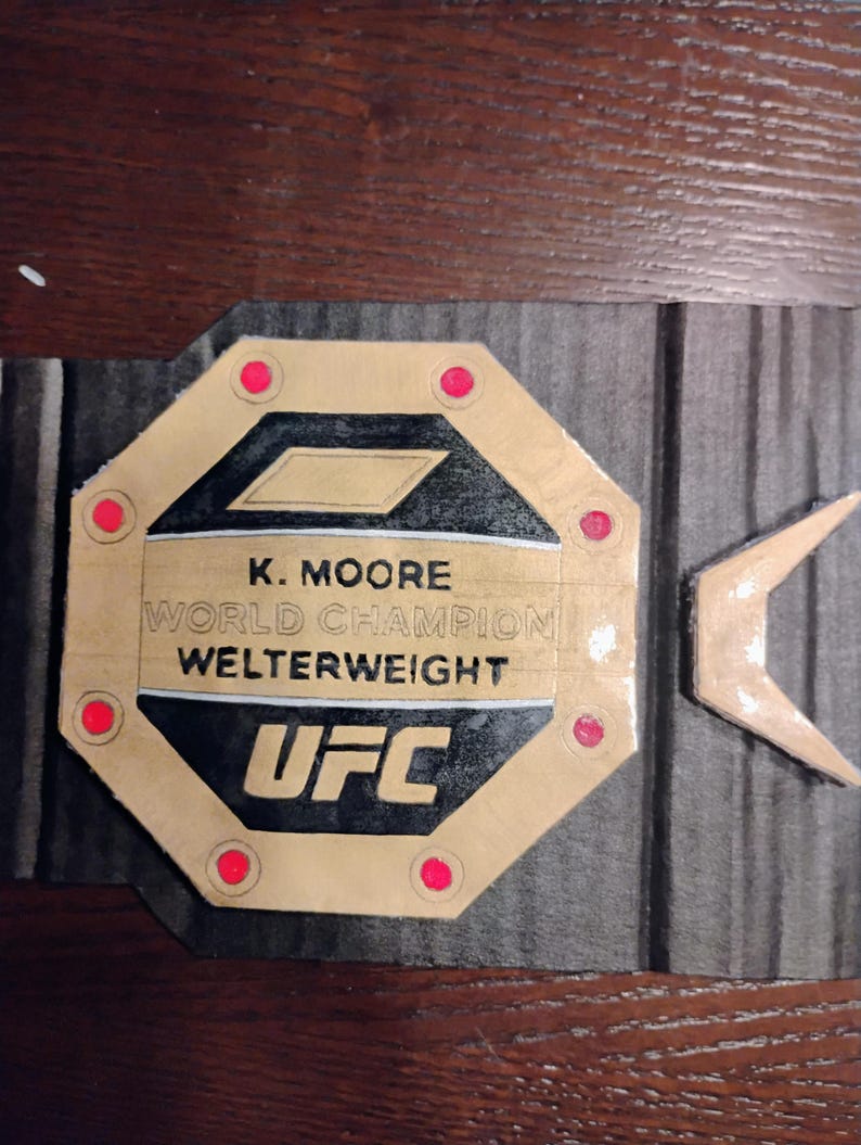 UFC World Championship Legacy Belt - Etsy