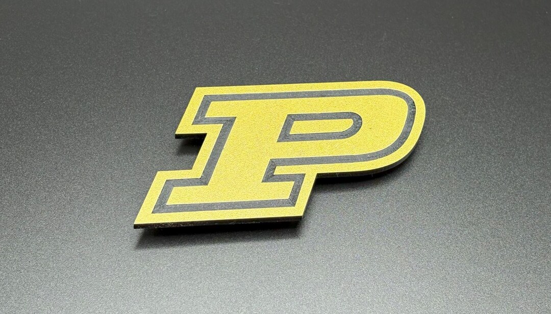 Purdue Motion "p" Acrylic Magnet – Laser Cut & Etched Fridge Decor - Etsy